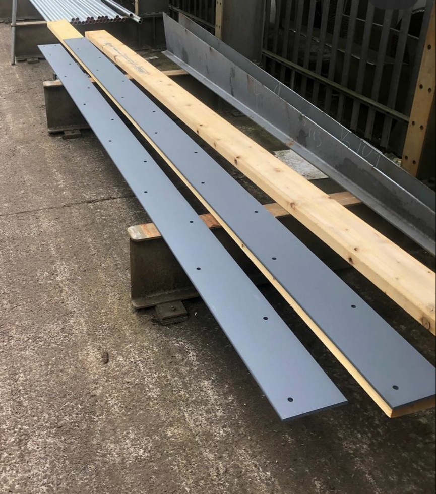 Fabrication :: Steel Flitch Beams :: 150 x 10 Flitch Plate with 14mm ...